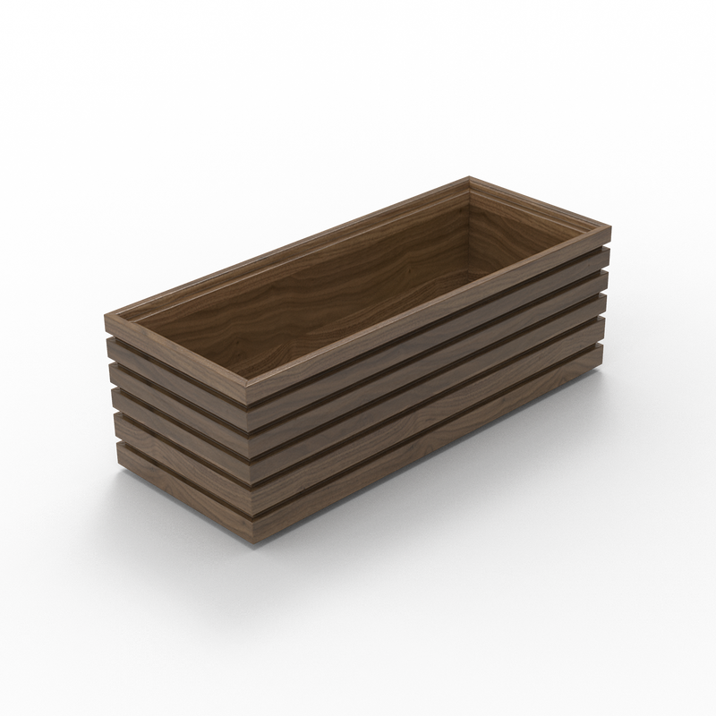 Craster Flow Walnut 1.8 Bento Tray SKU: BU_FF066 – Hospitality Provisions