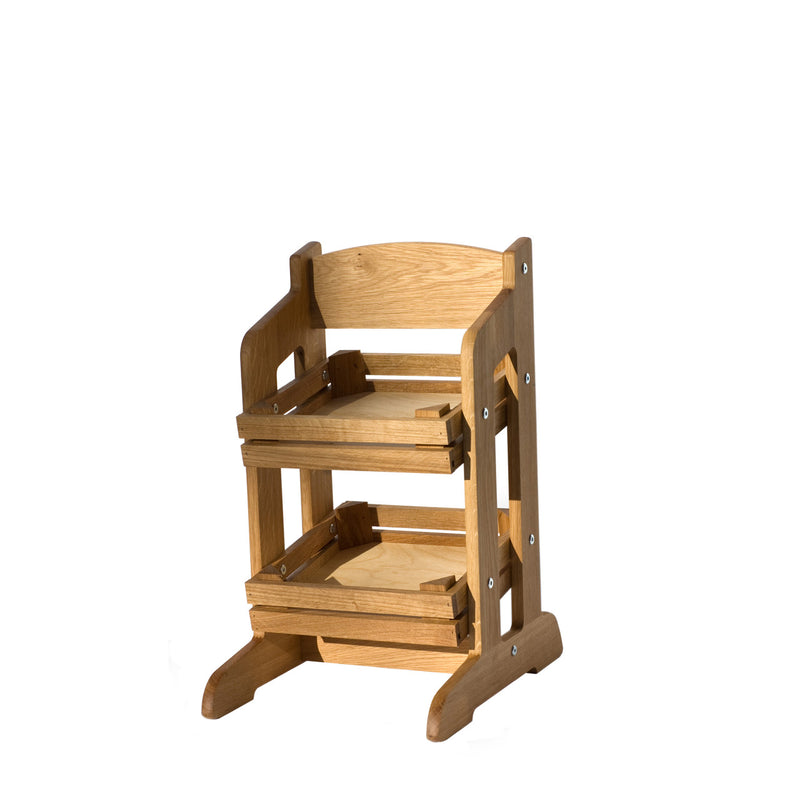 Craster Rustic Oak Two-Tier Counter Stand SKU: RU_476_F – Hospitality ...