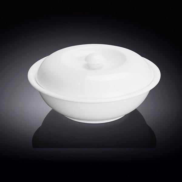 Wilmax Fine Porcelain 10" | 26 Cm Bowl With Lid 57 Oz | 1700 Ml SKU: W ...